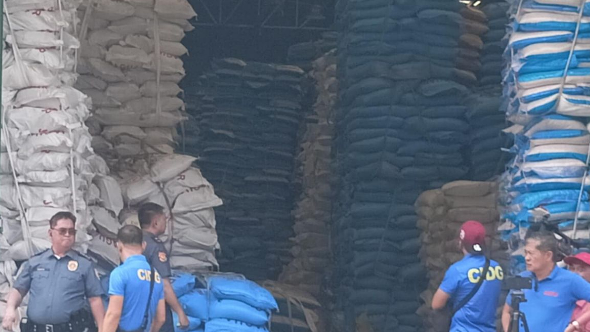 26,000 sacks of suspected smuggled rice seized in Cebu warehouse ...