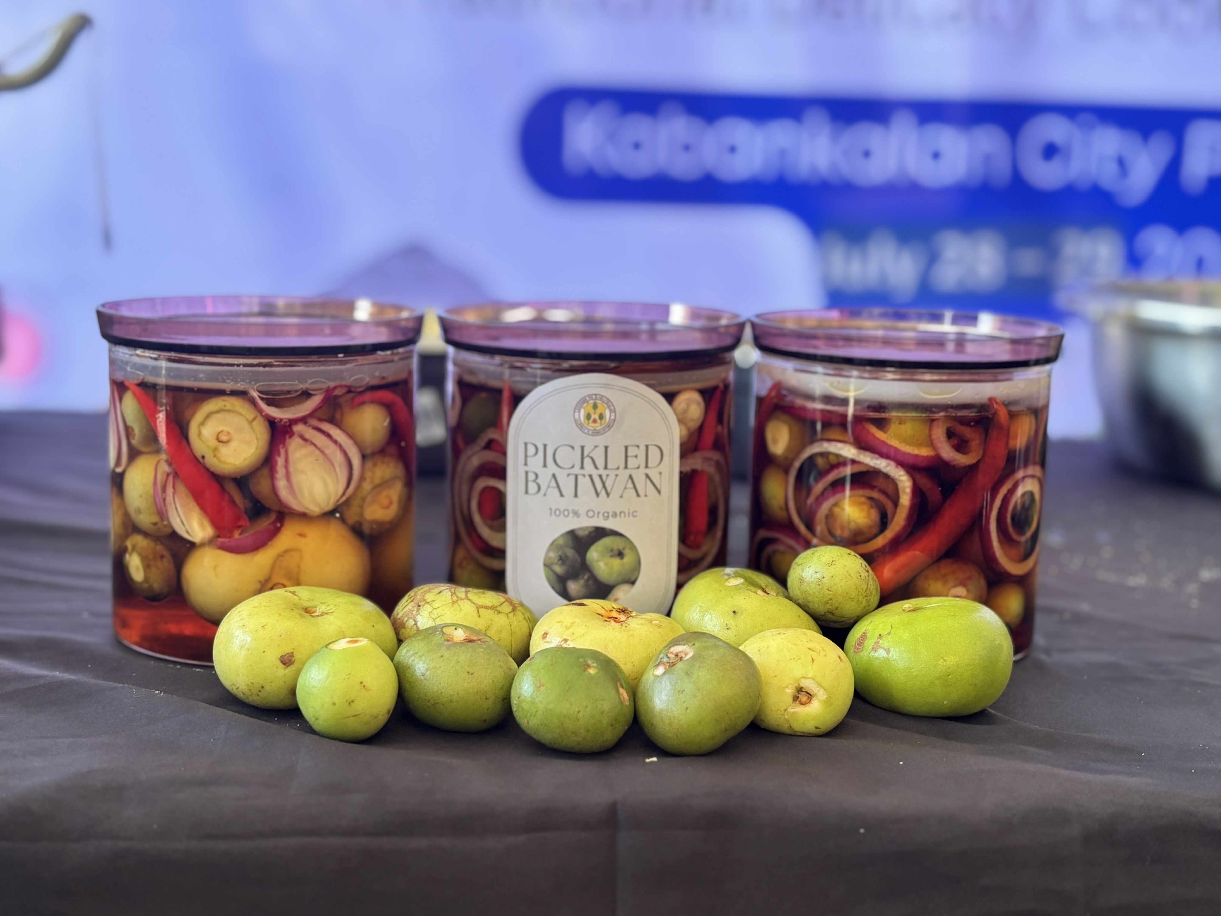 Kabankalan City producer develops pickled batwan for livelihood boost