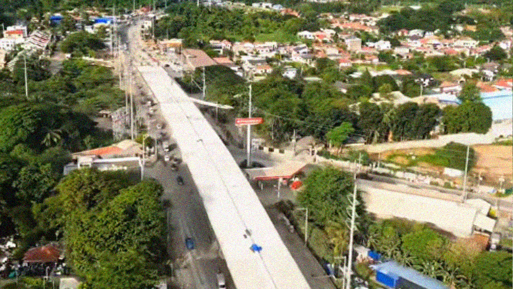 Maa-Magtuod flyover in Davao City now 84% complete - Brigada News