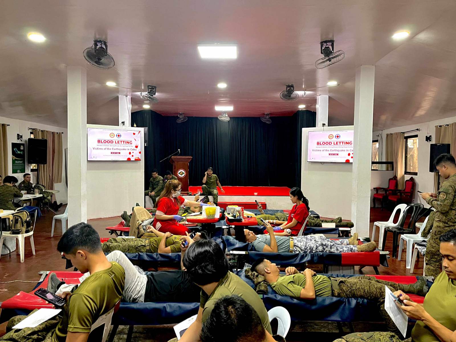 PRC Ensures Blood Support for Earthquake Victims in Cebu - Brigada News